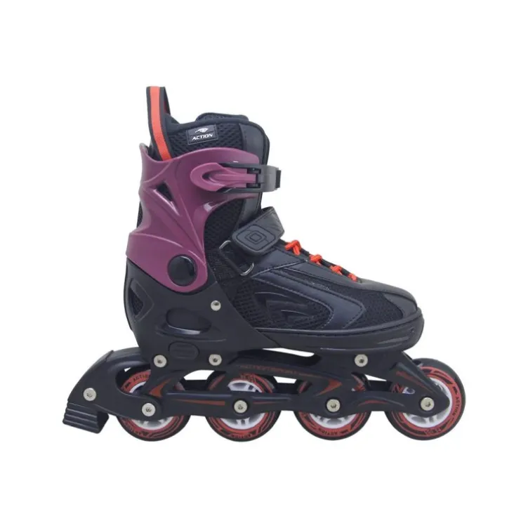 Roler m (37-40) crno crveni alu abec-5 pu točkići