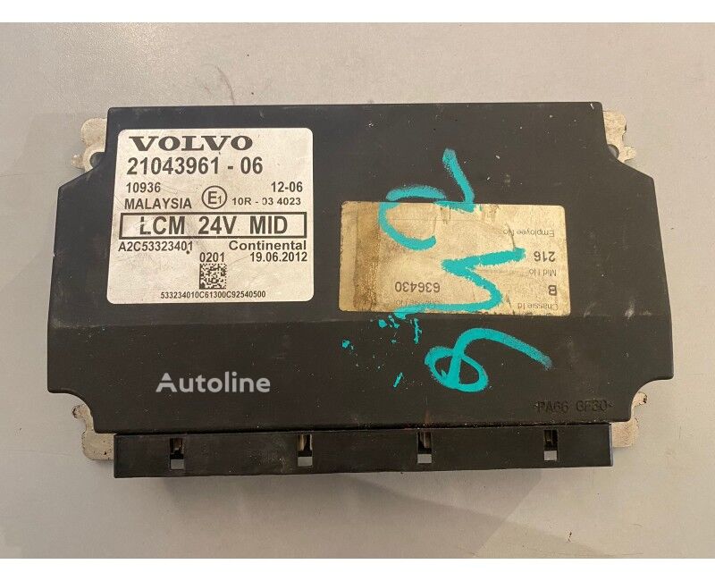 Volvo 21043961-06 upravljačka jedinica za Volvo kamiona