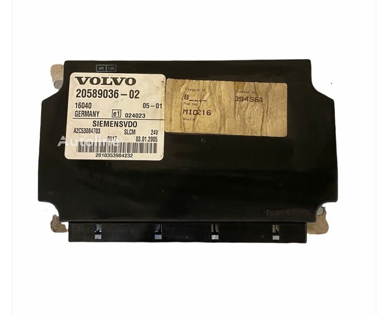 Volvo 20589036-02 upravljačka jedinica za Volvo kamiona