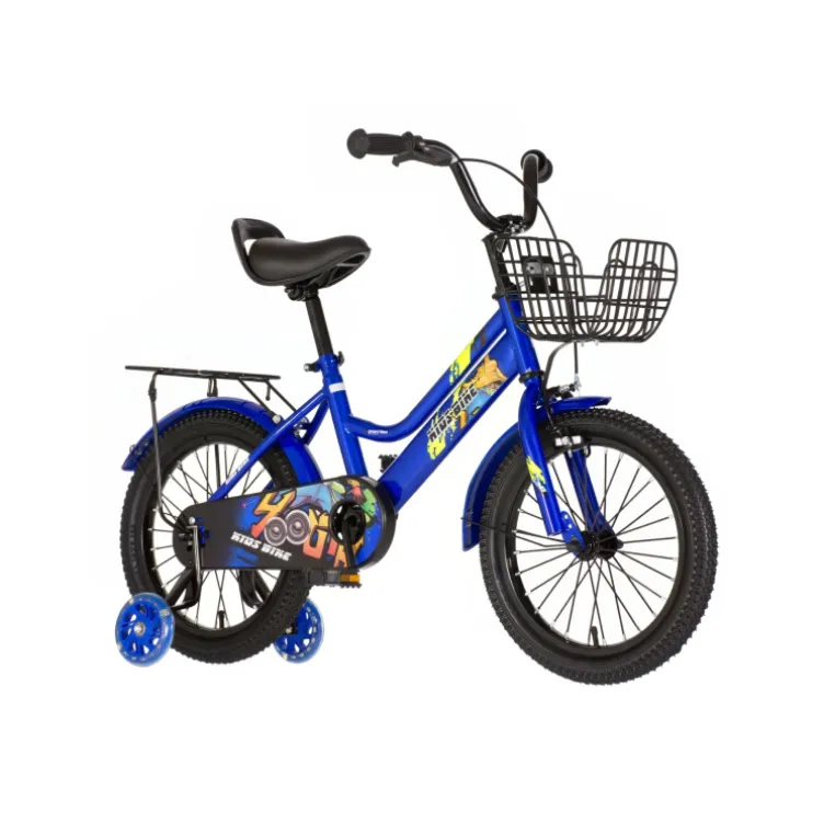 Kids bike music plava 16 2024