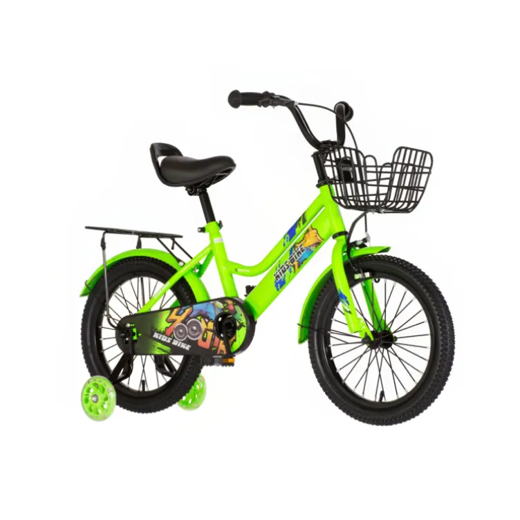 Kids bike music zelena 16 2024
