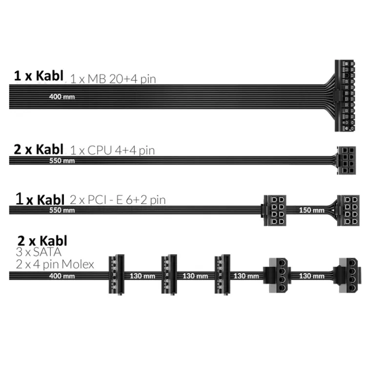 Nexo 650 650W napajanje (PSAT6065A40CZCO01B)