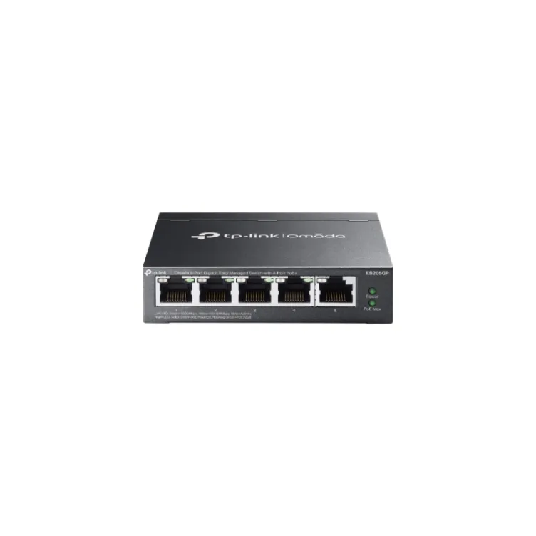 ES205GP 5-Port 10/100Mbps Gigabit Switch sa 4-Port PoE+