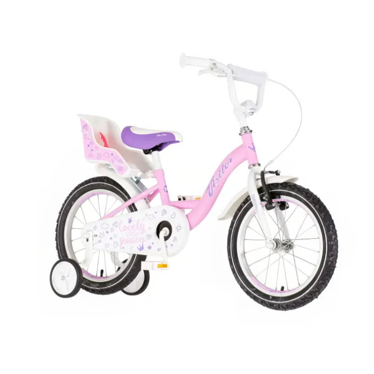Bicikl visitor lovely little princess 16" roze