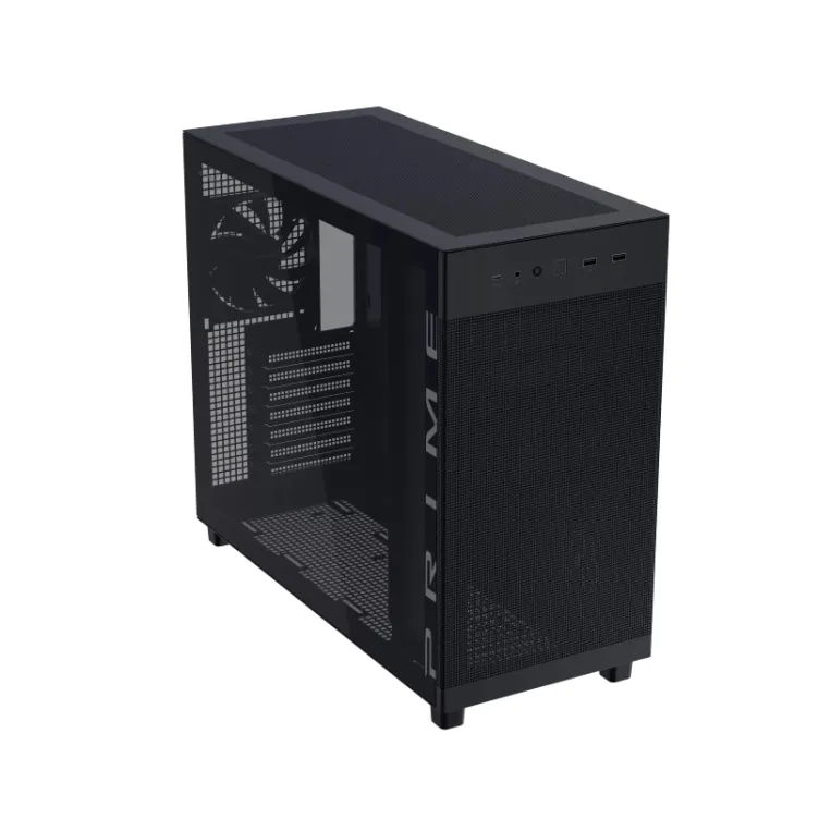 PRIME AP303 TG BLACK micro-ATX kućište crno
