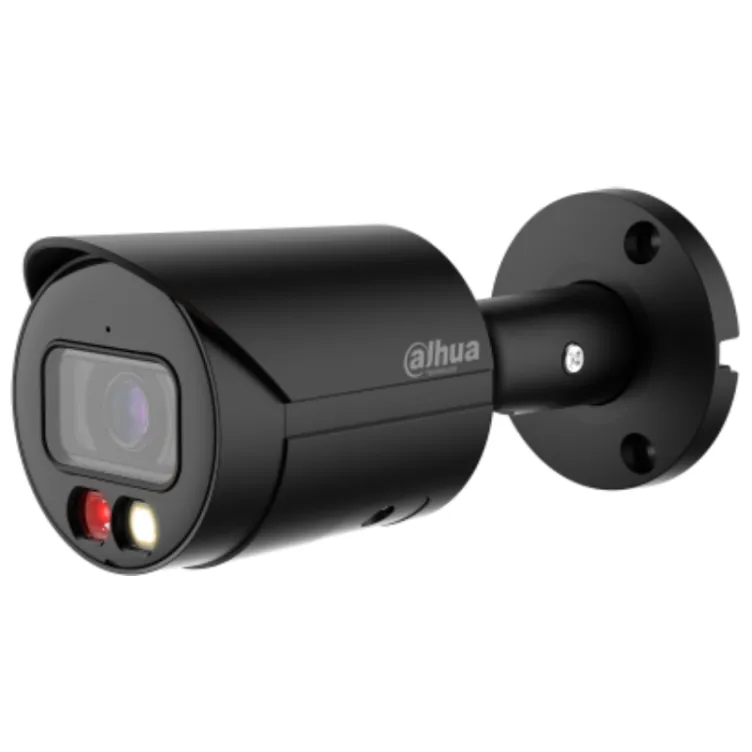 IPC-HFW2449S-S-IL-0280B-BLACK 4MP Smart Dual Light Fixed-focal Bullet WizSense Network kamera crna