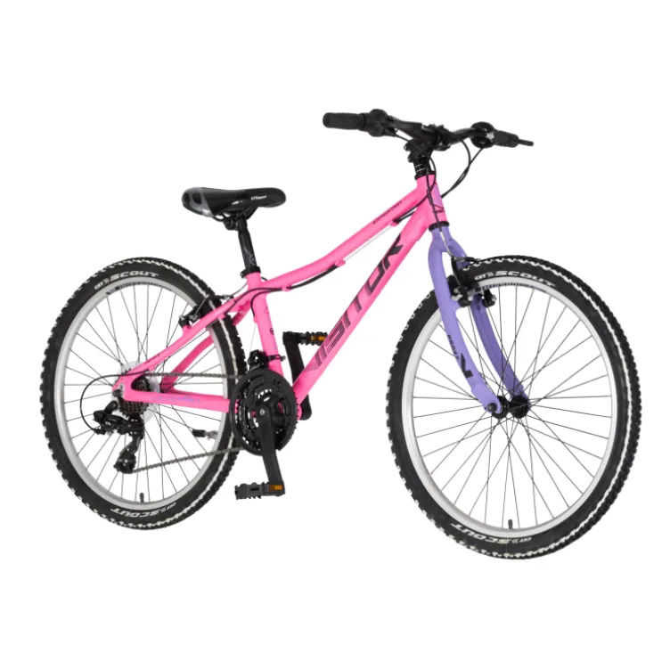 Bicikl visitor proxy start 2.1 24" roze ljubičasti
