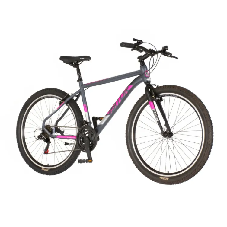 Bicikl visitor radiance 27" sivo roze