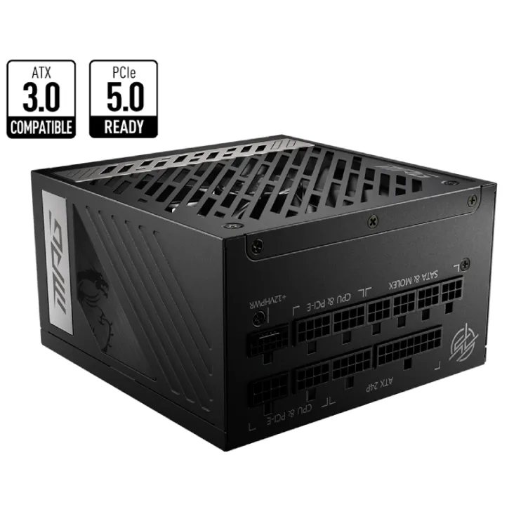 MPG A1000G PCIE5 1000W napajanje