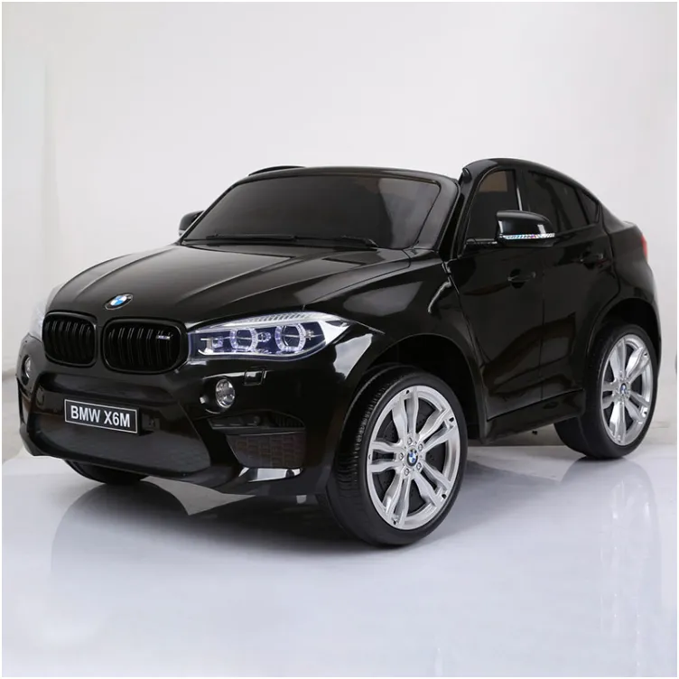 Dvosed BMW X6 M - Crni Auto na akumulator za decu