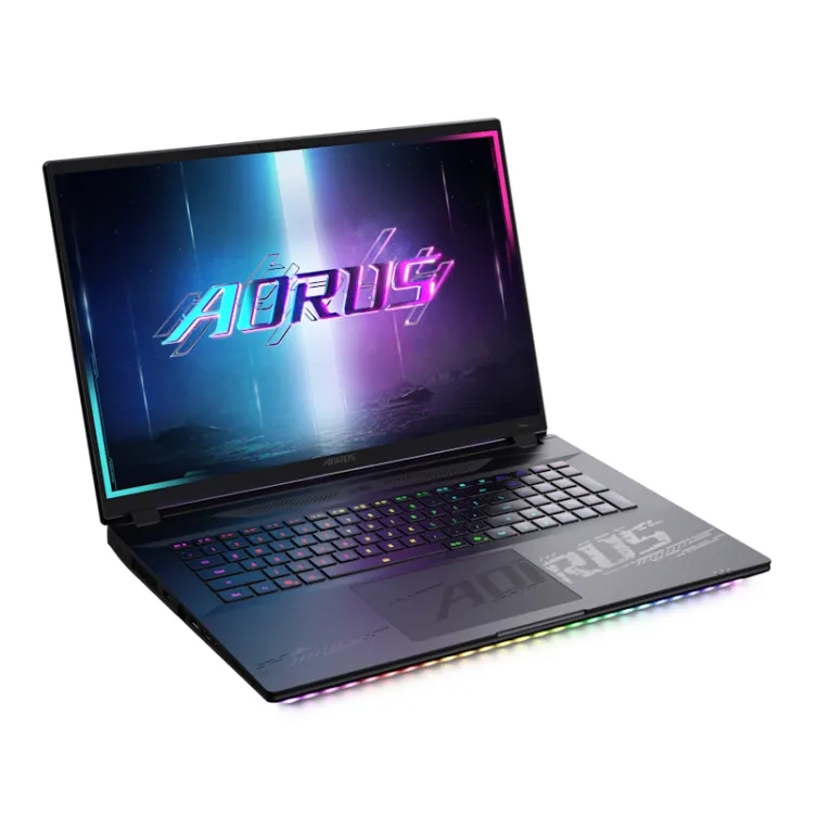 AORUS MASTER 18 BZH 18 inch QHD+ 240Hz 1200nits Core Ultra 9 275HX 64GB 2TB SSD GeForce RTX 5090 24GB RGB Backlit Win11Pro gaming laptop