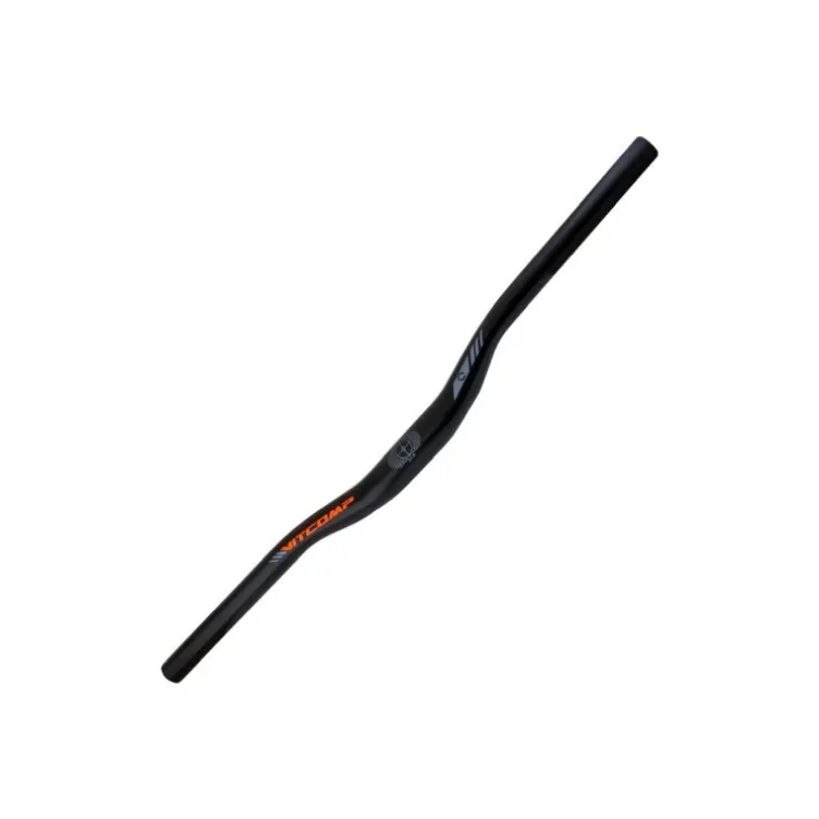 Volan čelik 31.8x600mm rise 30mm b.sw 5 deg oranž vit comp