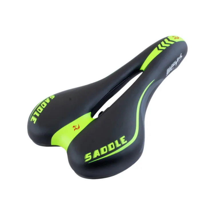 Sedlo mtb sa rupom atlanta crno neon žuto