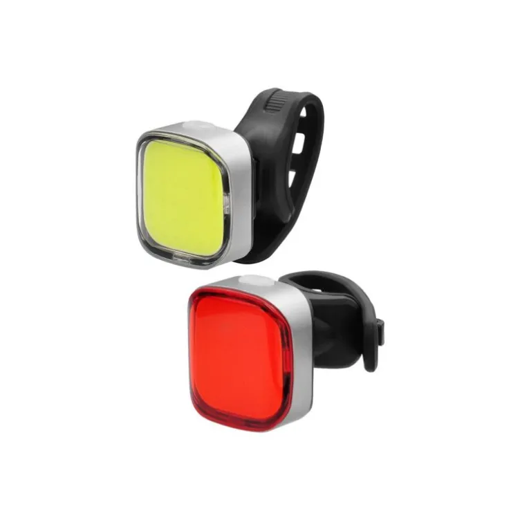 Treptač set squardon punjiva 36chips led usb