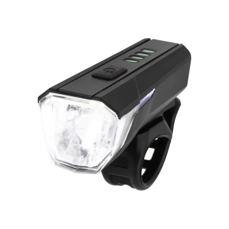Lampa prednja soul 1 super bright white led crna usb (70lux)