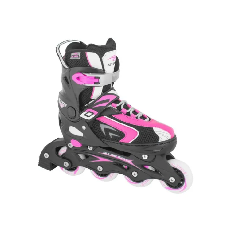 Roler s (33-36) crno rozi pvc šina abec-5