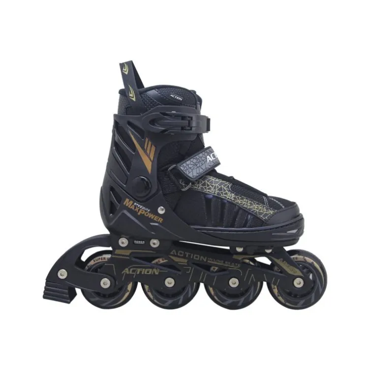 Roler s (31-34) crno zlatni alu abec-5 pu točkići