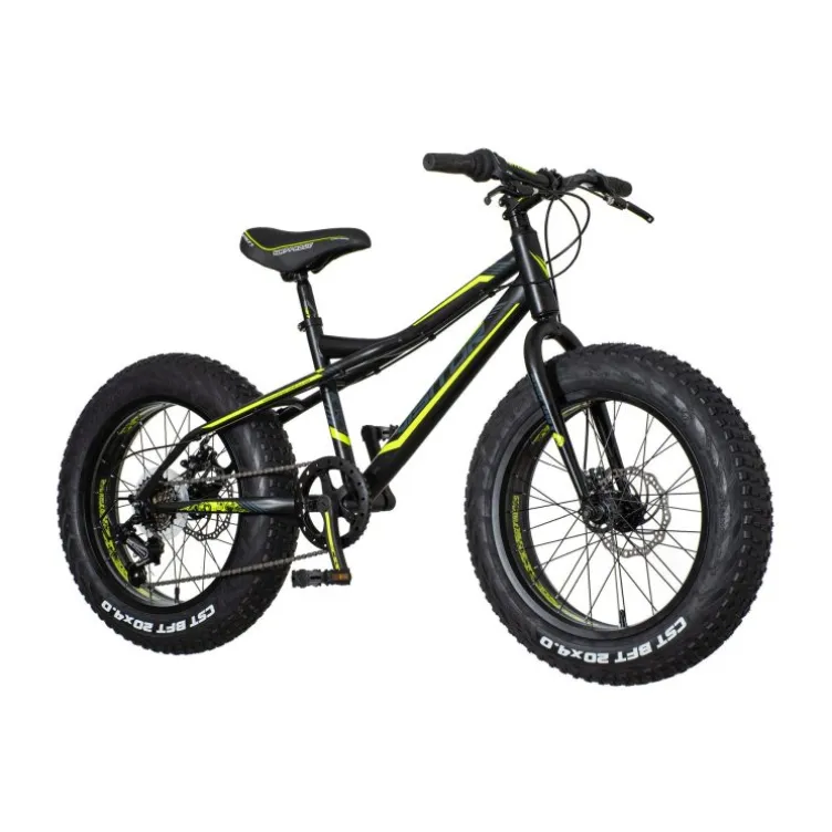 Bicikl visitor fat bike 20" bigfoot crno zeleni