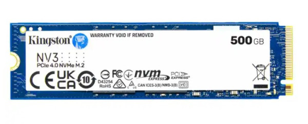 SSD M.2 NVME 500GB Kingston SNV3S/500G 5000MBs/3000MBs