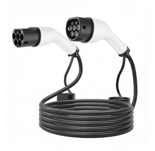 EV-T2MF-11KW-4M Gembird Kabl za punjenje Tip 2, 16A, trofazni (11 kW), 4 m