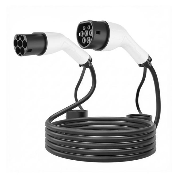 EV-T2MF-3.7KW-8M Gembird Kabl za punjenje Tip 2, 16A, jednofazni (3,7 kW), 8 m