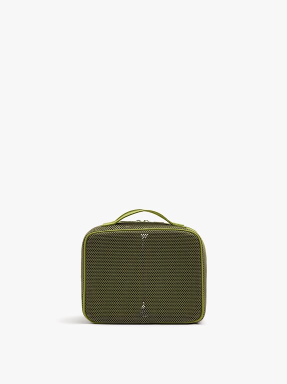 MESH TOILETRY BAG WITH CASES