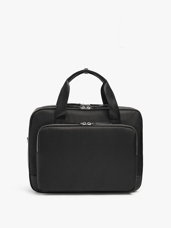 NYLON BAG FOR LAPTOP UP TO 15" WITH WATER-REPELLENT
