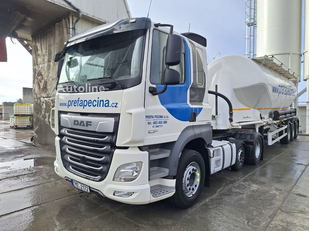 Prodaje se DAF CF 530 tegljač na aukciji + cisterna silos