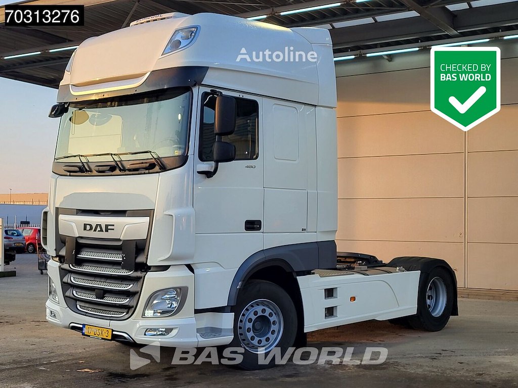 DAF XF 480 4X2 SSC Retarder Standklima 2x Tank tegljač