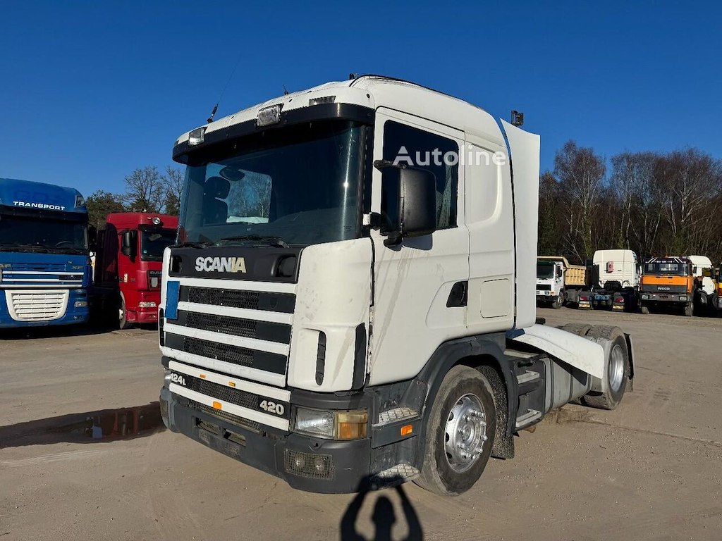 Scania 124 - 420 (MANUAL GEARBOX / BOITE MANUELLE / RETARDER) tegljač