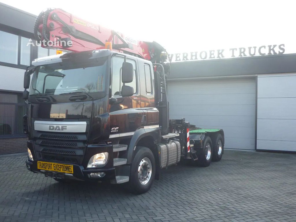 DAF CF 510 FTT 6x4 Trekker Palfinger Epsilon S270 L98 tegljač