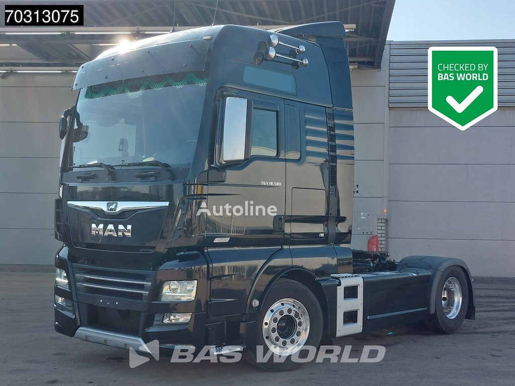 MAN TGX 18.580 4X2 XXL Full-air Retarder Alcoa 2x Tank tegljač