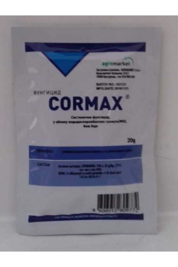 CORMAX 20GR
Šifra: 895 JM: KOM