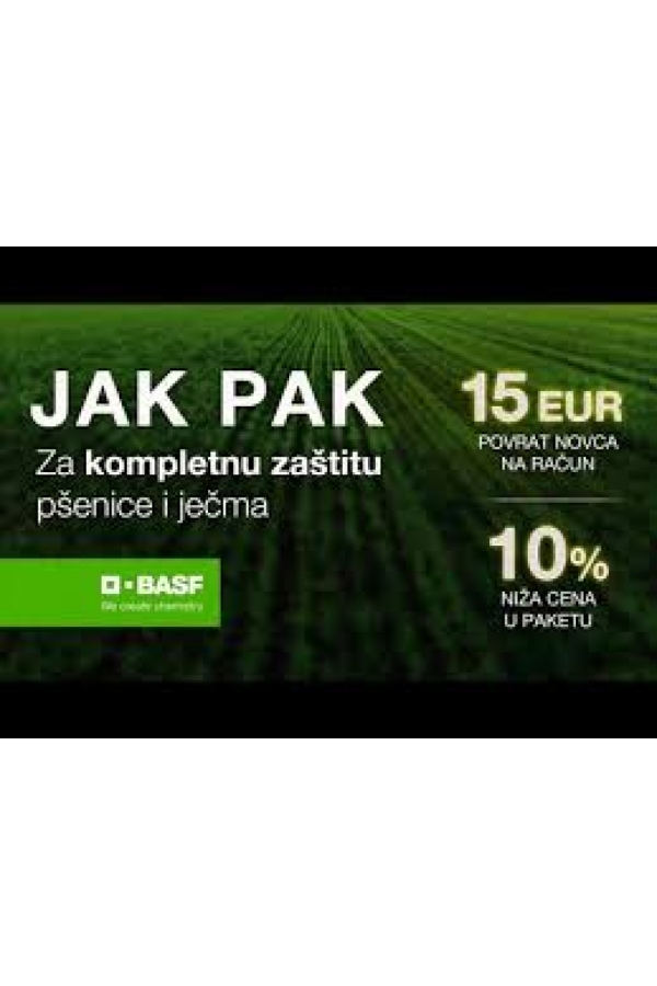 JAK PAK (MIZONA+TERCERO 5L+0,3KG)
Šifra: 1559 JM: PAK