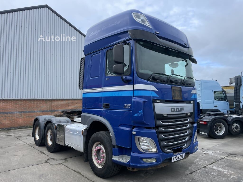 DAF XF 510 *EURO 6* 150 TONNE SPECIAL TYPES 6X4 TRACTOR UNIT – 2016 tegljač