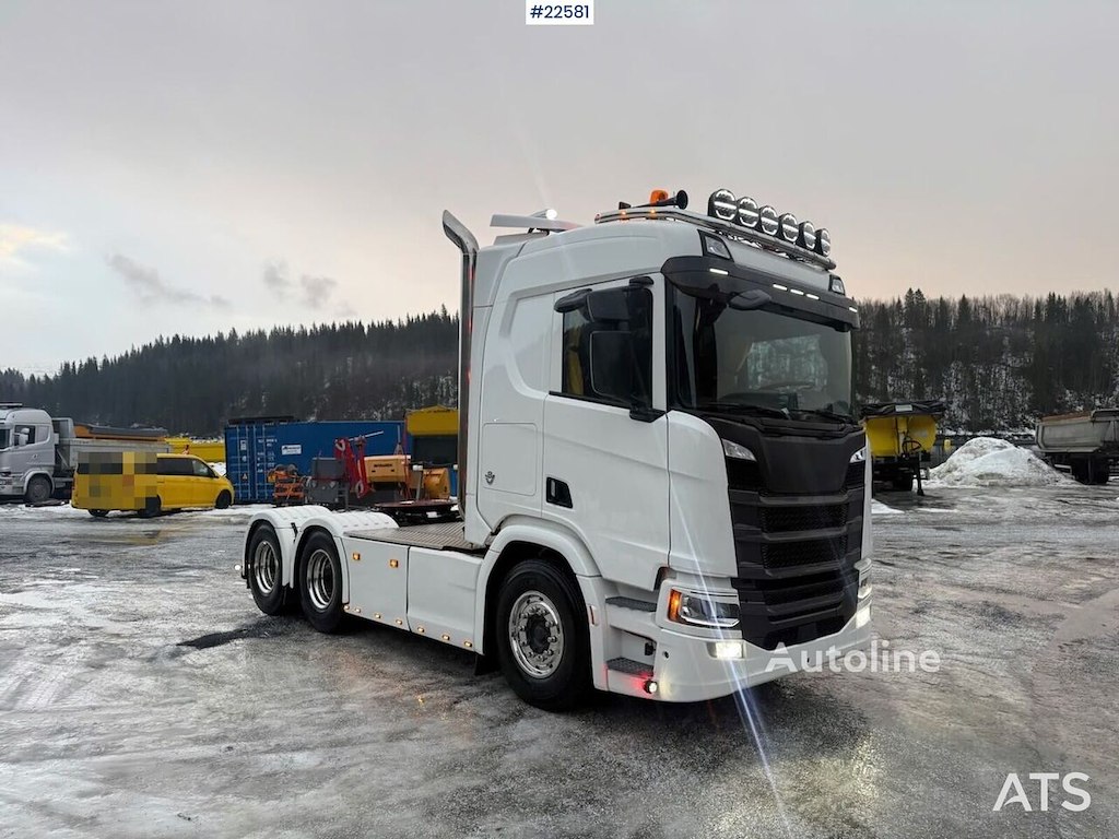 Scania R660 Trekkvogn med hydraulikk tegljač