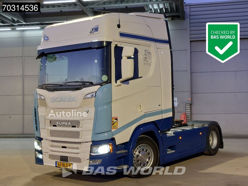 Scania S410 4X2 NL-Truck Retarder 2xTanks Standklima tegljač