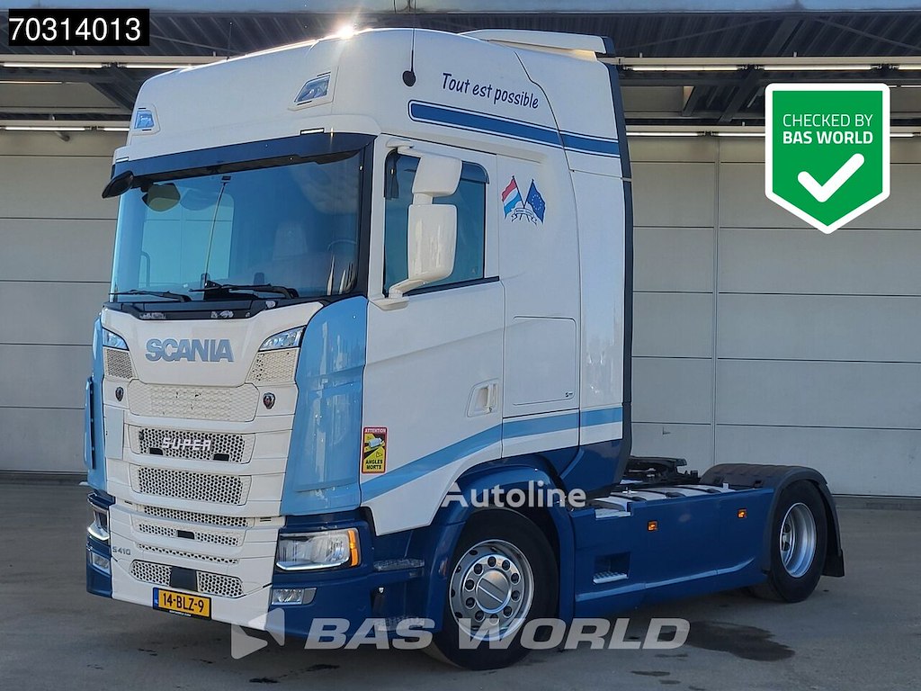 Scania S410 4X2 NL-Truck Retarder 2xTanks Standklima tegljač
