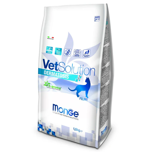 VET SOLUTION Monge Cat Dermatosis, 1,5kg