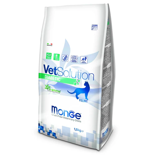 VET SOLUTION Monge Cat Diabetic, 1,5kg