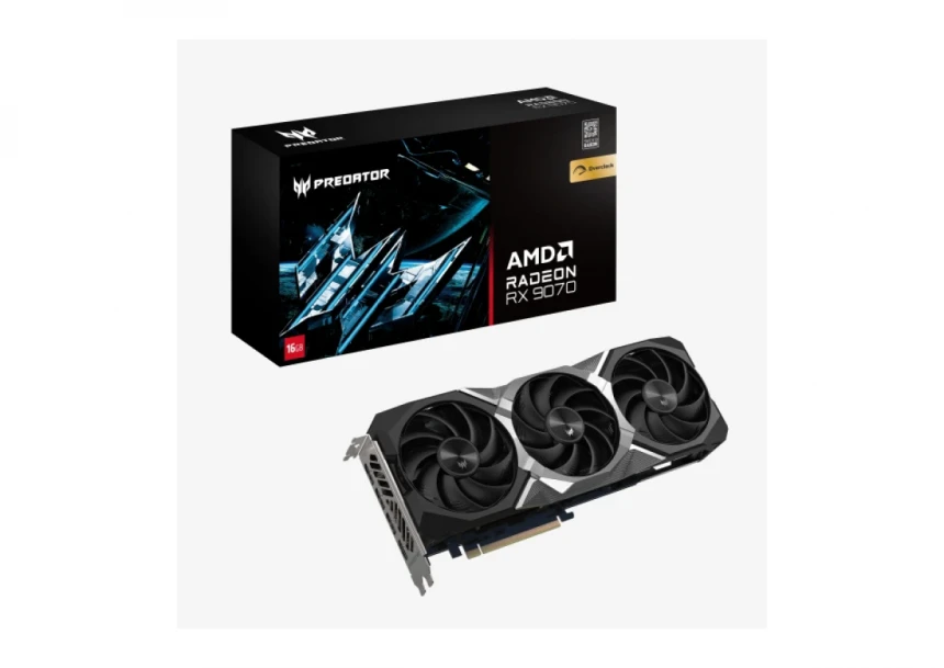 Grafička karta Acer PB RX9070 16G OC - Predator 16GB DDR6 256bit/3xDP/HDMI