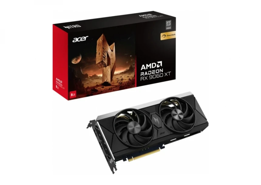 Grafička karta Acer AN RX9060XT 8G OC 8GB DDR6 128bit/2xDP/HDMI