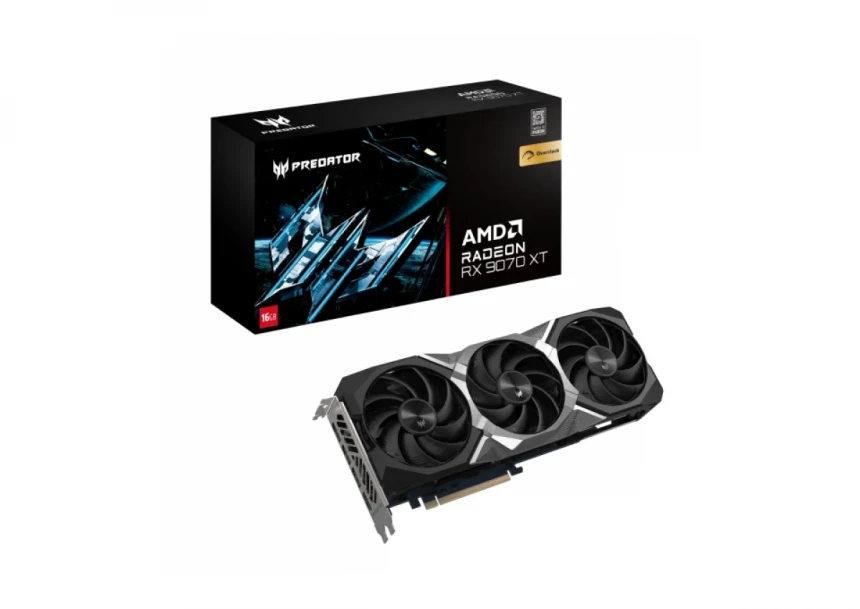 Grafička karta Acer PB RX9070XT 16G OC - Predator 16GB DDR6 3xDP/HDMI