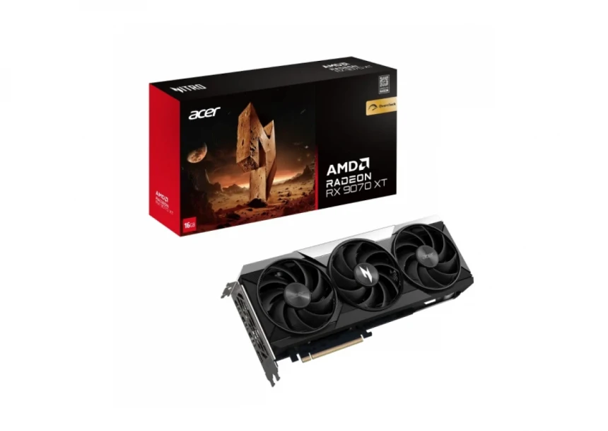 Grafička karta Acer AN RX9070XT 16G OC 16GB DDR6 3xDP/HDMI