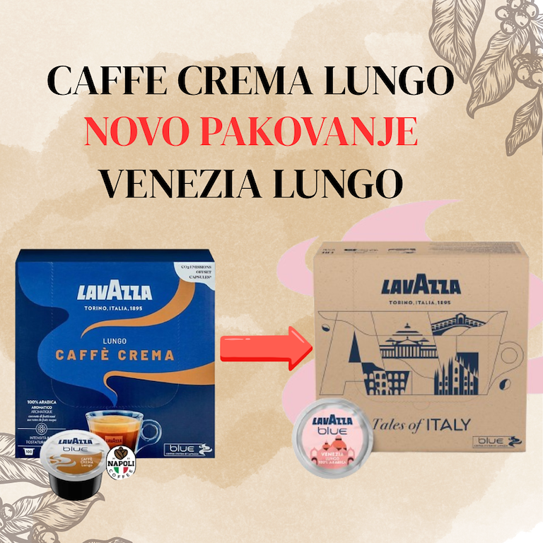 LAVAZZA-BLUE Tales of Venezia Lungo 1/100