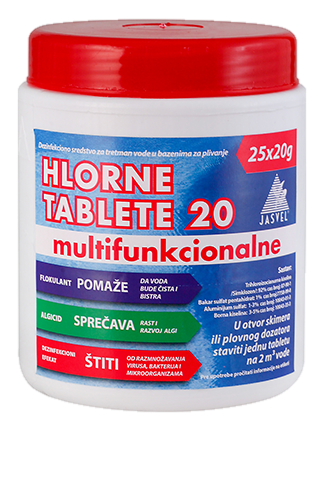 HLORNE TABL.MULTIFUN20(25X20G)