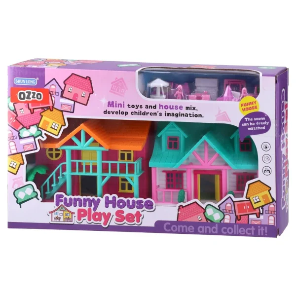 Funny house, lutka, set, vila, 4073217