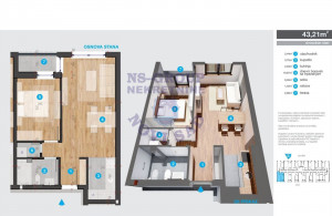 VRHUNSKI KVALITET - 43m2 - PDV
