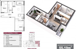 Prodajem Stan-Apartman, Telep, Novi Sad, €136.400