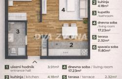 NOV, MODERAN STAN NA TELEPU – 42.45 m², 2.0, PRVI SPRAT